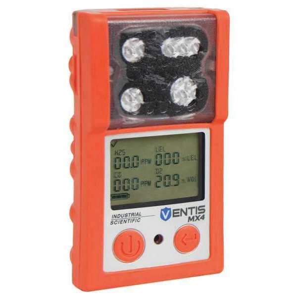 VENTIS MX4 Multi-Gas Detector, CO, H2S, LEL, O2, 18 hr Battery Life ...