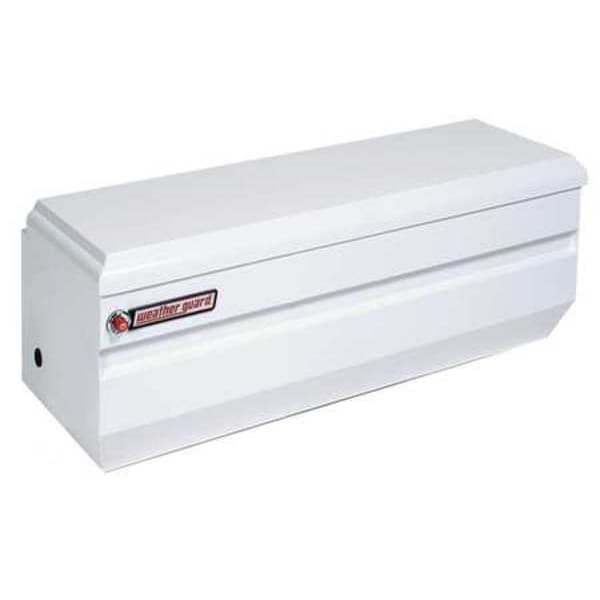 Weather Guard Truck Box, Chest, Steel, 47"W, White, 10.0 cu. ft. 675-3 ...