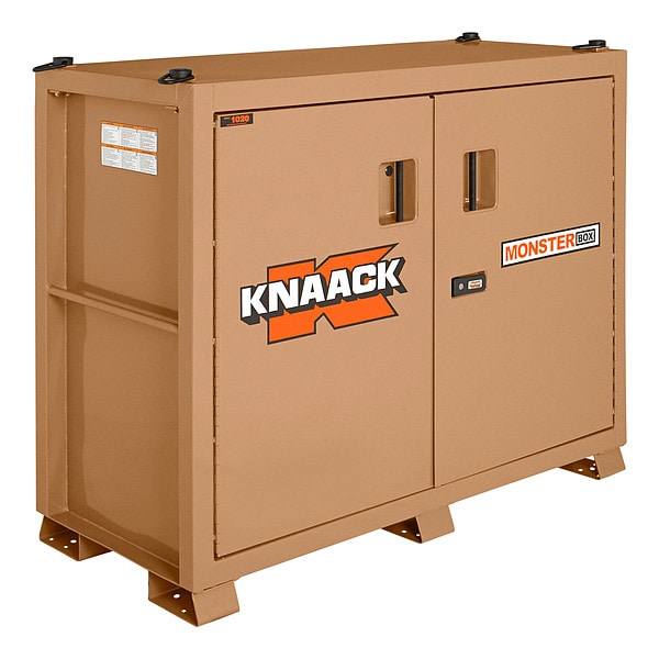 Knaack Model 1020 MONSTER BOX Jobsite Cabinet, Tan, 66" W x 30" D x 54 ...