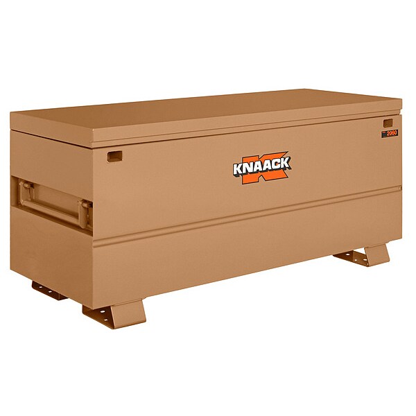 Knaack Jobsite Box, Tan, 60 in W x 24 in D x 23 in H 2060 | Zoro