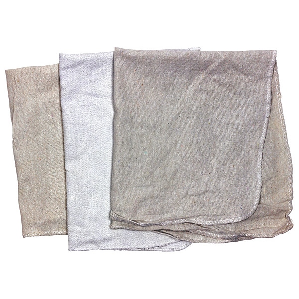 Zoro Select Recycled Cotton Flannel Cloth Rag 50 lb. Varies Sizes ...