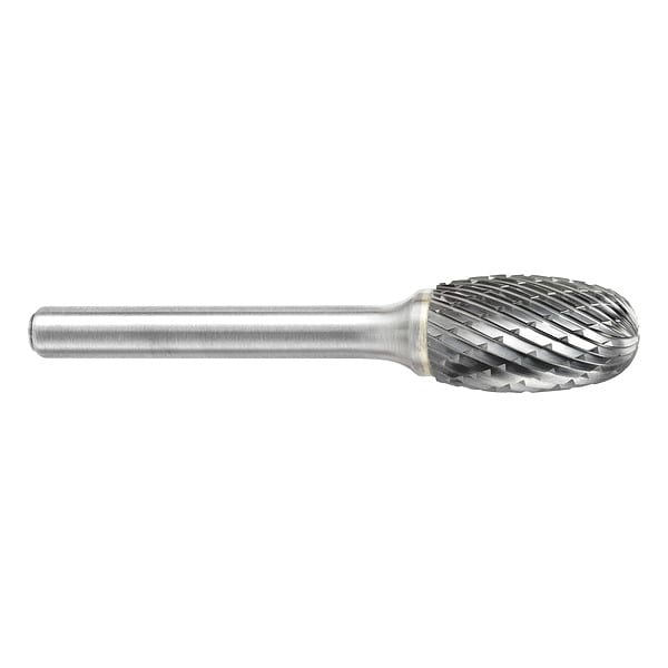 Sgspro Carbide Bur, Oval, 3/8in., Double Cut 12978 | Zoro