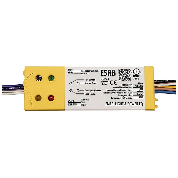 Functional Devices-Rib UL924 Lighting Relay, 10A 120-277Vac ESRB | Zoro