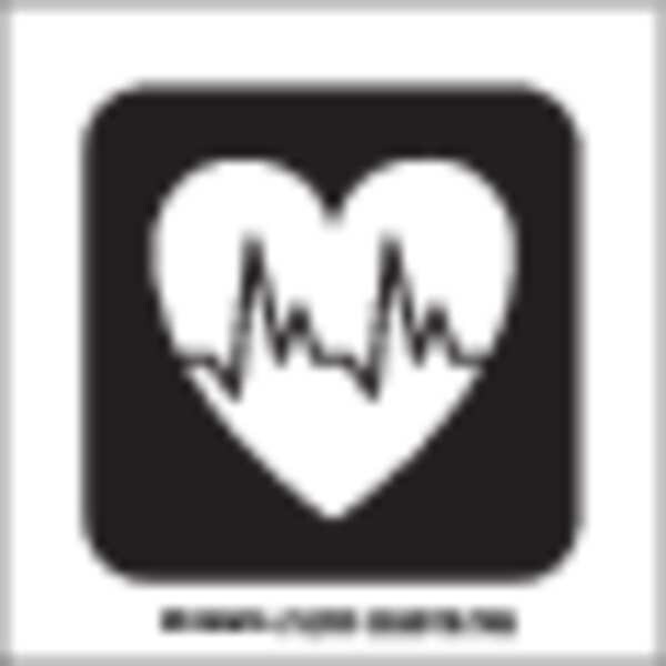 Brady Hospital Sign, 8"X8", Polyester, Sign Legend Text Color: White ...