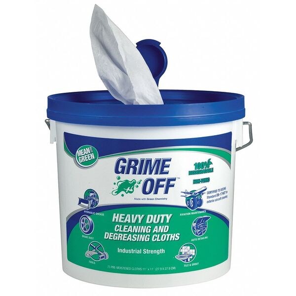 Grime Off Canister, 7 x 12", Fresh BET-0025 | Zoro