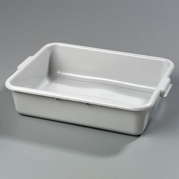 Carlisle Foodservice Bus Box, 20 x 15 x 5, Gray, PK12 4401023 | Zoro