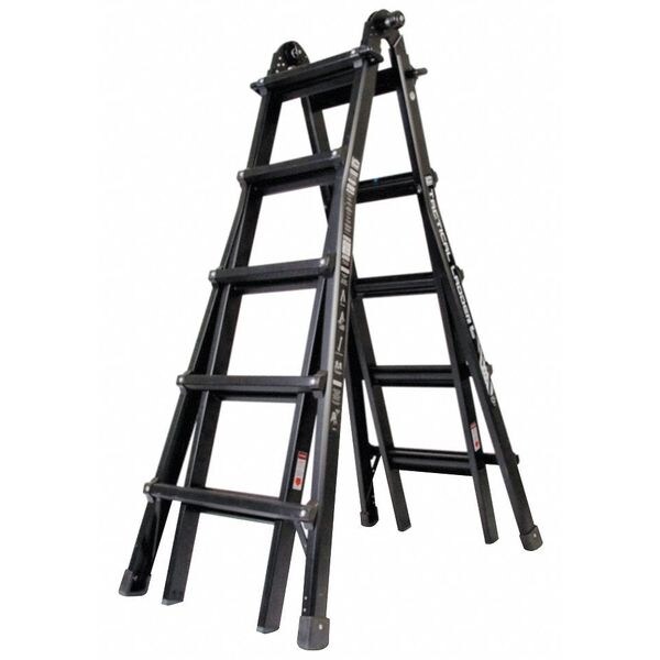 Little Giant Ladders Multipurpose Ladder, 23 ft., Aluminum, 300 lb ...
