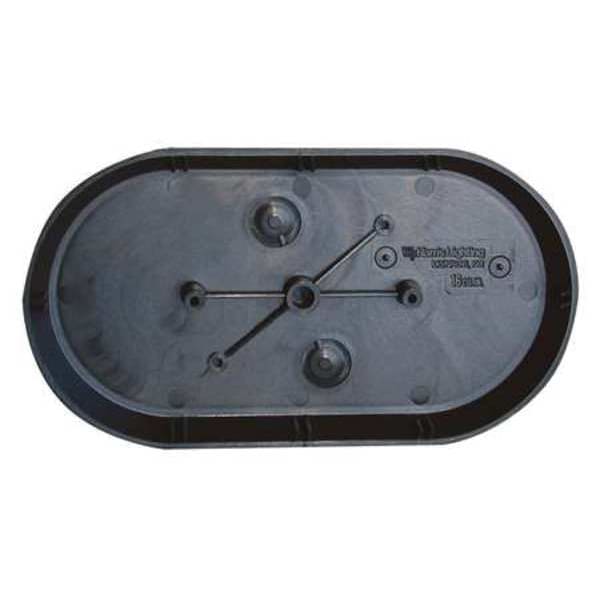 W F Harris Lighting Surface Mnt Wiring Box, Black, 9 InL 2-BK | Zoro