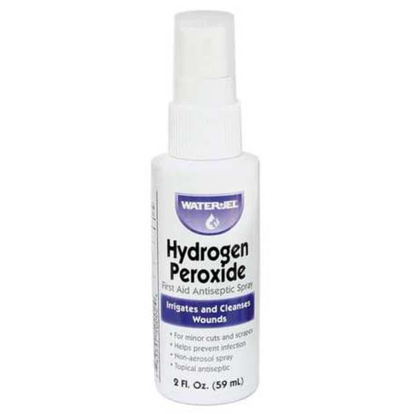 Waterjel Hydrogen Peroxide, Spray Bottle, 2 oz. HP2-24 | Zoro
