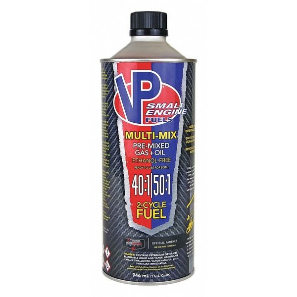 Vp Racing Fuels Ethanol Free MultiMix 40:1/50:1, 32 oz., PK8 6818 | Zoro
