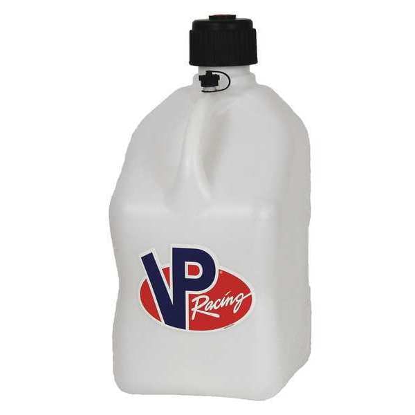 Vp Racing Fuels Motorsport Container, White, Square, PK4 3524 | Zoro