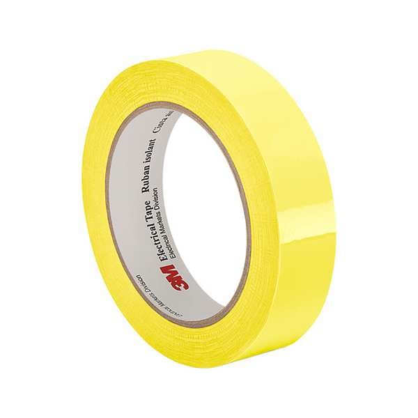 3M ElectricalTape, Yellow, 72ydL, 1/2inW 3M 1318-1 0.5" x 72 yds Yellow ...