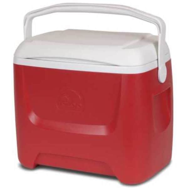 Igloo Chest Cooler, 28.0 qt. Cap., 18" L, Body Color: Red 00050051 | Zoro
