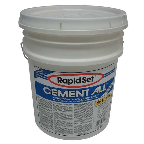 Rapid Set Concrete Repair Compound, Pail, Gray, Rapid Set GRA-RSCA-55 ...