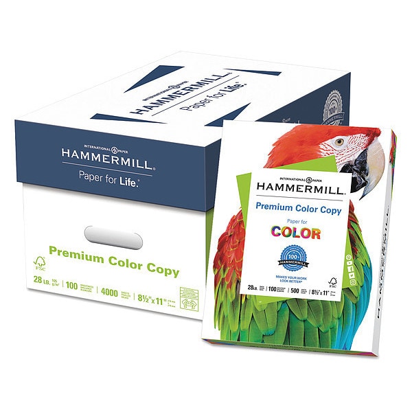 Hammermill Multi Paper, 8-1/2 x 11 In, PK500 HAM102467 | Zoro