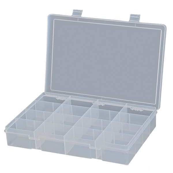 Durham Mfg Compartment Box with 16 compartments, Plastic, 2-5/16" H x ...