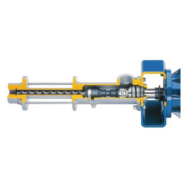 Seepex Progressive Cavity Pump, SS, 1751rpm MDPS 0015-24 | Zoro