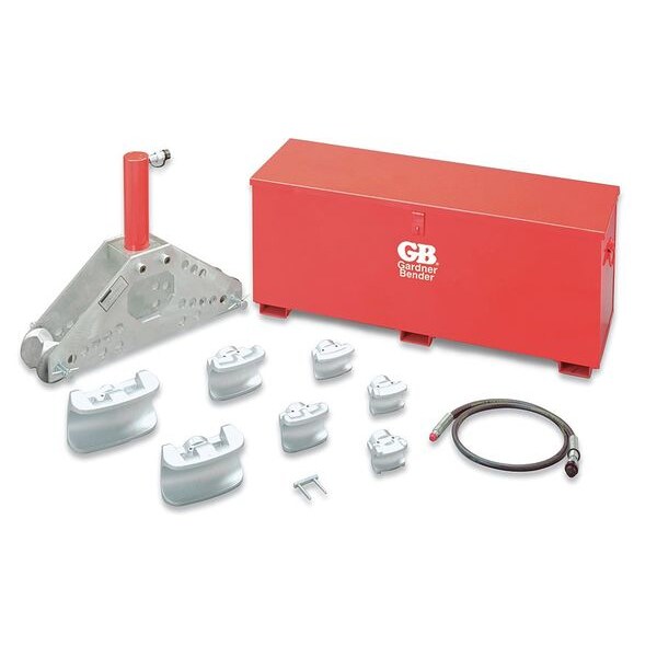 Gardner Bender Hydraulic Pipe Bender, 9 Shoes, 1 1/4 to 4 in Size Range ...