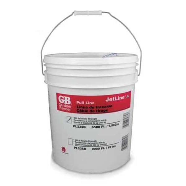 Gardner Bender Fishing Line, Poly, 210 lb, 6500 ft, Blu, Bkt PL232B | Zoro