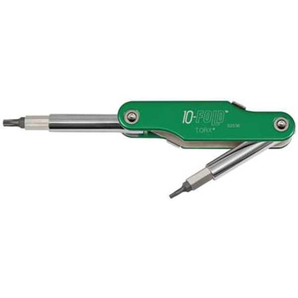 Klein Tools Torx(R) Bit 9 3/4 in, Drive Size: 1/4 in, 5/16 in , Num. of ...