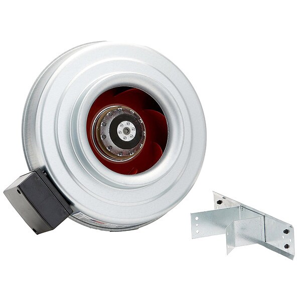 Fantech Inline Fan, 8 In. Dia. FG 8 | Zoro