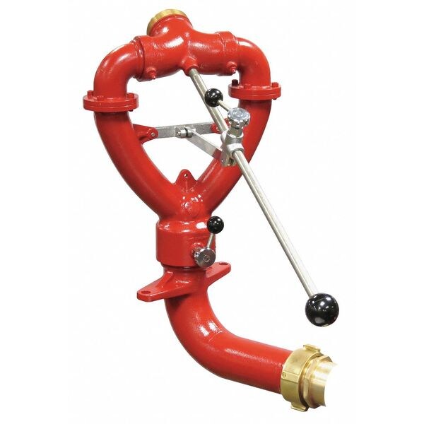 Elkhart Brass Hydrant Monitor, Tiller, 750 gpm 292-6H | Zoro