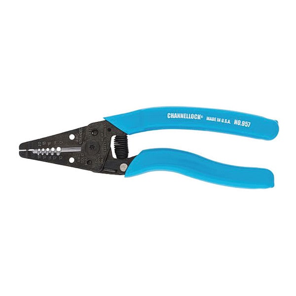 Channellock 7" Wire Stripper,7" 10 to 20 AWG (957) | Zoro