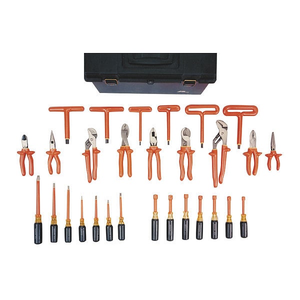 Oberon Electrical Insulated Tool Kit 30 Piece TOOLKIT-DELUXE | Zoro