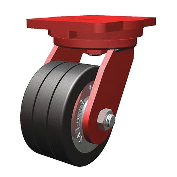 Hamilton Extra Heavy Duty Swivel Caster, 6" x 3" Swivel-EAZ (75D ...