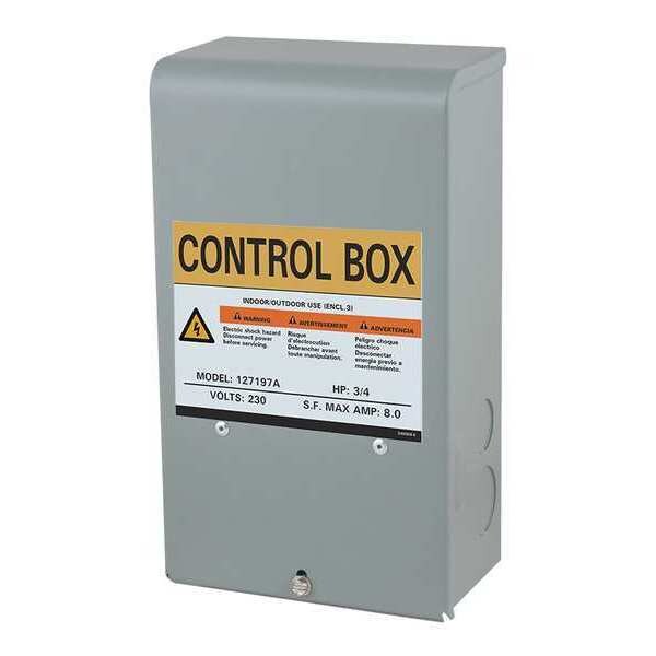 Star Water Systems Control Box, Submersible Well Pump, 3/4 HP 127197A ...