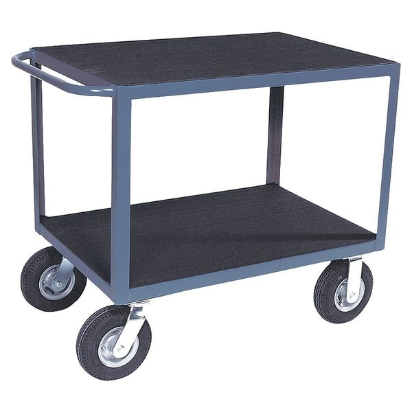 Jamco Instrument Cart with Flush Metal Shelves, Steel, Flat, 2 Shelves ...