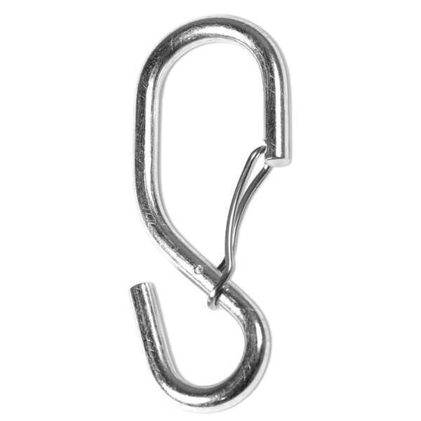 The Perfect Bungee S-Hook, 3-3/5 In., Steel, Silver GTH | Zoro