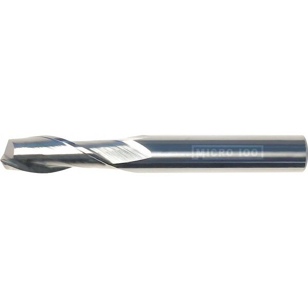 Micro 100 Carbide End Mill, Dia 6mm, Cut L 16mm AECM-0603-2 | Zoro