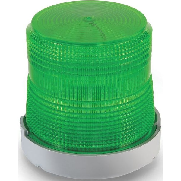 Edwards Signaling Warning Light, Green, (6) LED, 120V AC, 65 FPM, 4 9/ ...