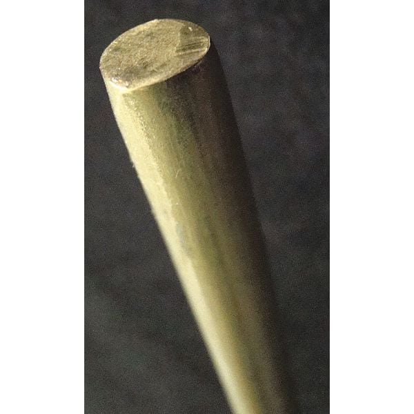 Zoro Select Rod Stock, Brass, 1/4 in. x 3 ft., PK4 1165 | Zoro