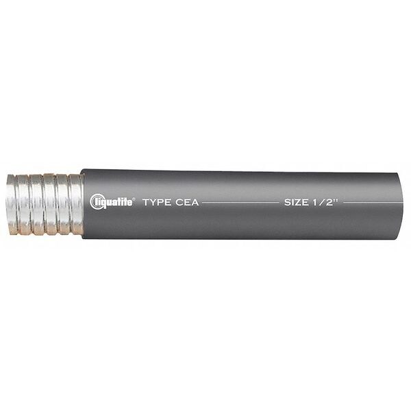 Electri-Flex Liquid-Tight Conduit, 2 in x 50 ft, Black CEA-16x50 BLK | Zoro