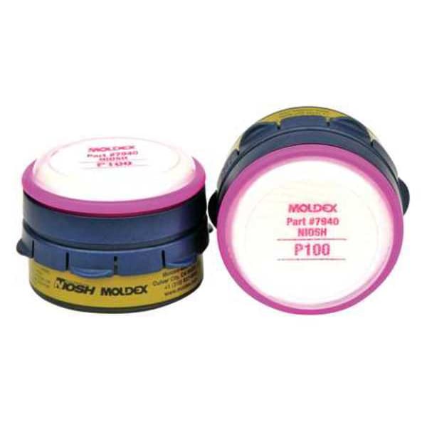 Moldex Combination Cartridge/Filter, Bayonet, OV, AM, CL, FM, HC, HF ...
