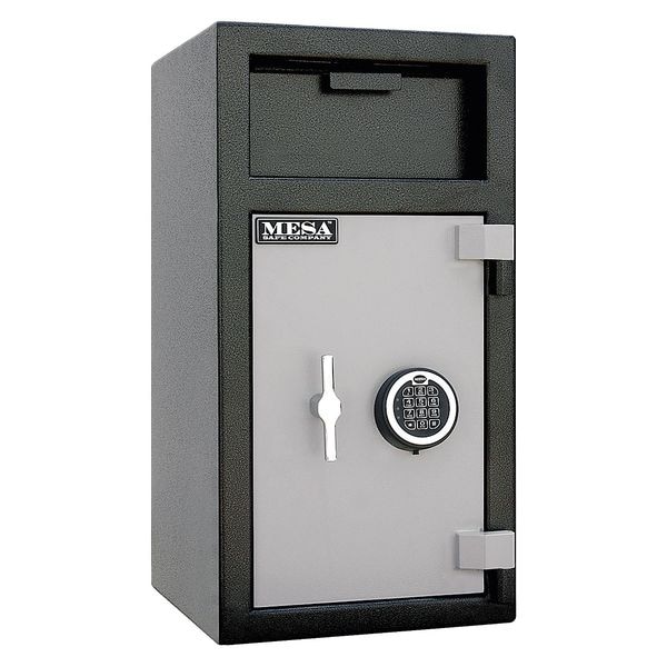Mesa Safe Co Depository Safe, with Electronic 122 lb, 1.3 cu ft, Steel MFL2714EILK | Zoro