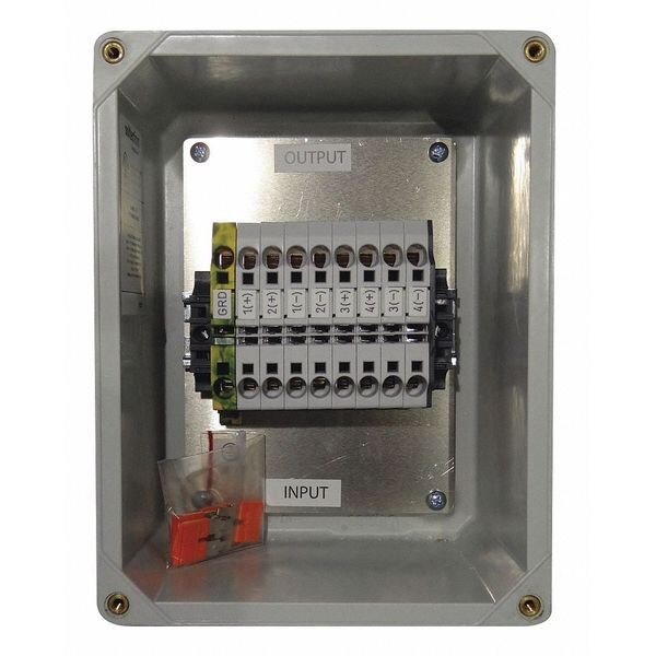 Soltection DC Pass Through Box, 4 String RU-2 | Zoro