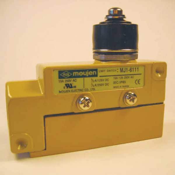 Moujen Heavy Duty Limit Switch, Plunger, SPDT (MJ1-6111) | Zoro