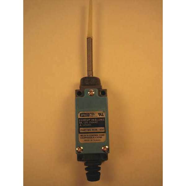 Relay And Control Mini Limit Switch, 3.25", Plastic Top RCM-404 | Zoro