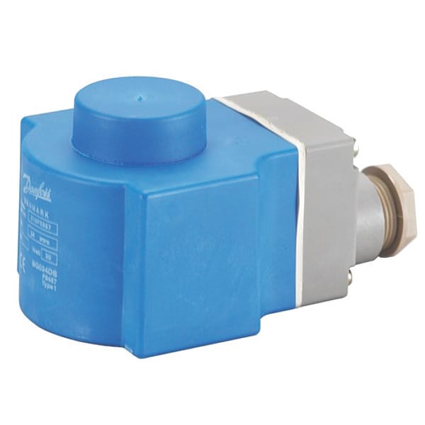 Danfoss Coil, 24VDC, 20W, Terminal Box 018F6857 | Zoro