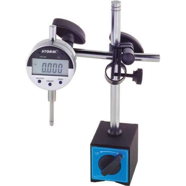 Storm Digital Dial Indicator Set, 1" 3D105-00 | Zoro
