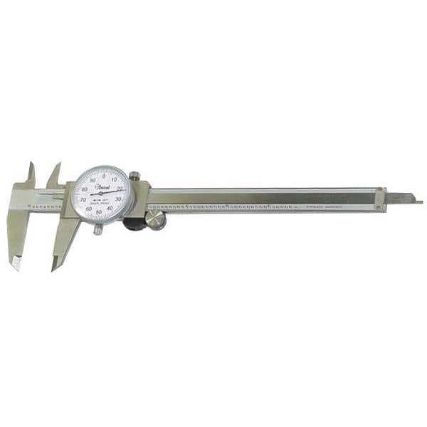 Central Tools Dial Caliper, 0-6" 06427-00 | Zoro