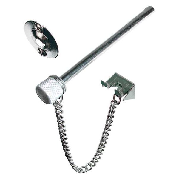 Primeline Tools Patio Door Pin Locks, 2-5/8 in., Steel, Chrome Plated ...