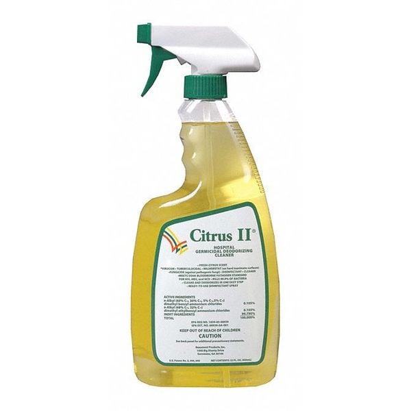 Beaumont Citrus II Cleaner, 22 oz. Citrus, 12 PK 633712927 | Zoro