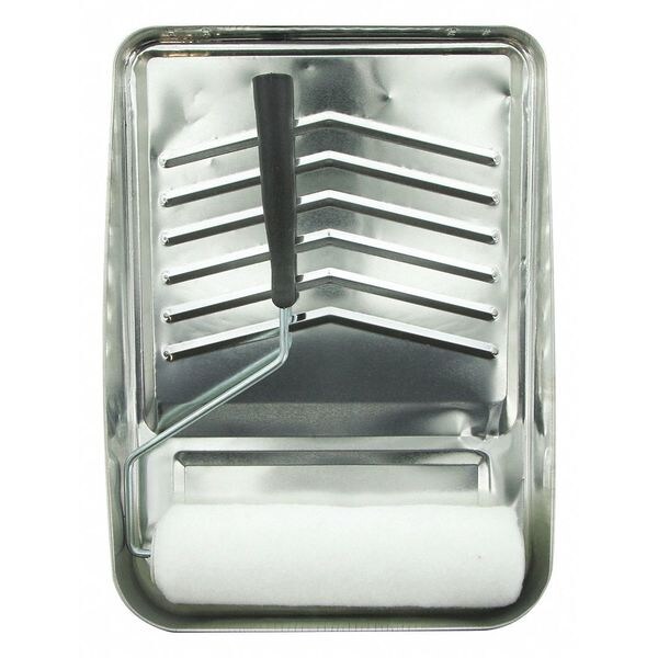 Gam Metal Paint Roller Tray Kit, 9", PK24 182424 | Zoro