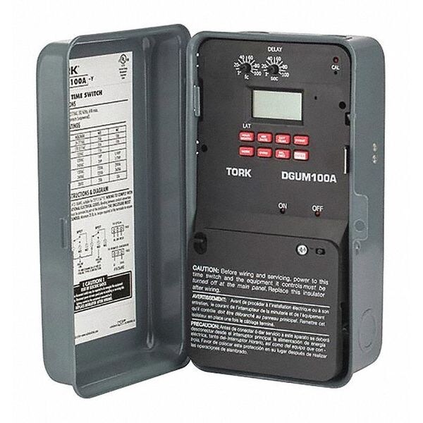 Tork Digital Timer Momentary W/Input Indoor DGUM100A-Y | Zoro