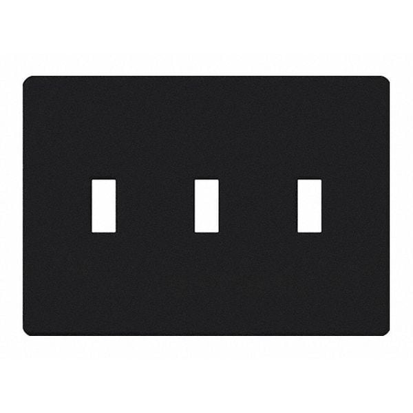 Lutron Traditional Fassada Wall Plates, Number of Gangs: 3 Gloss Finish ...