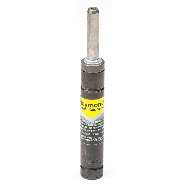 Raymond Gas Spring, Standard, Black Oxide, 112 lb. R12-007-YE | Zoro